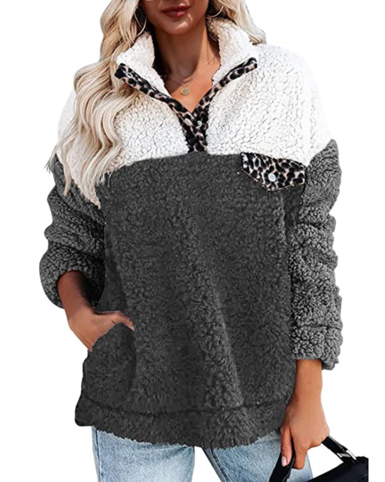 This Year's Best Amazon Sherpa Pullovers - A Jetset Journal