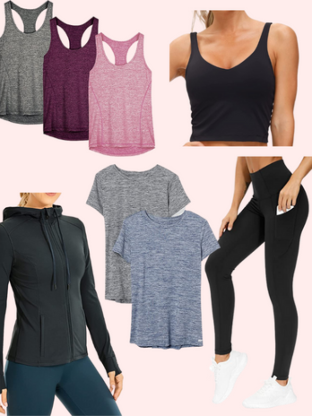 Best Amazon Work Out Wear Essentials - A Jetset Journal