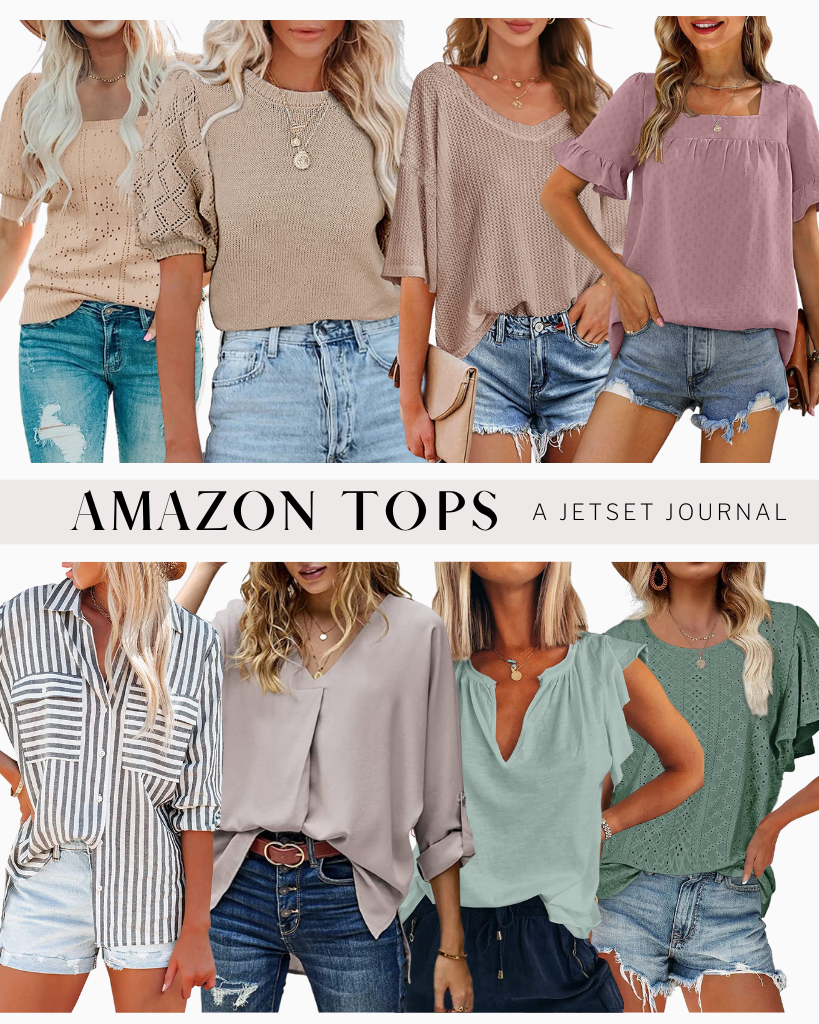 The Prettiest Spring Tops on Amazon - A Jetset Journal