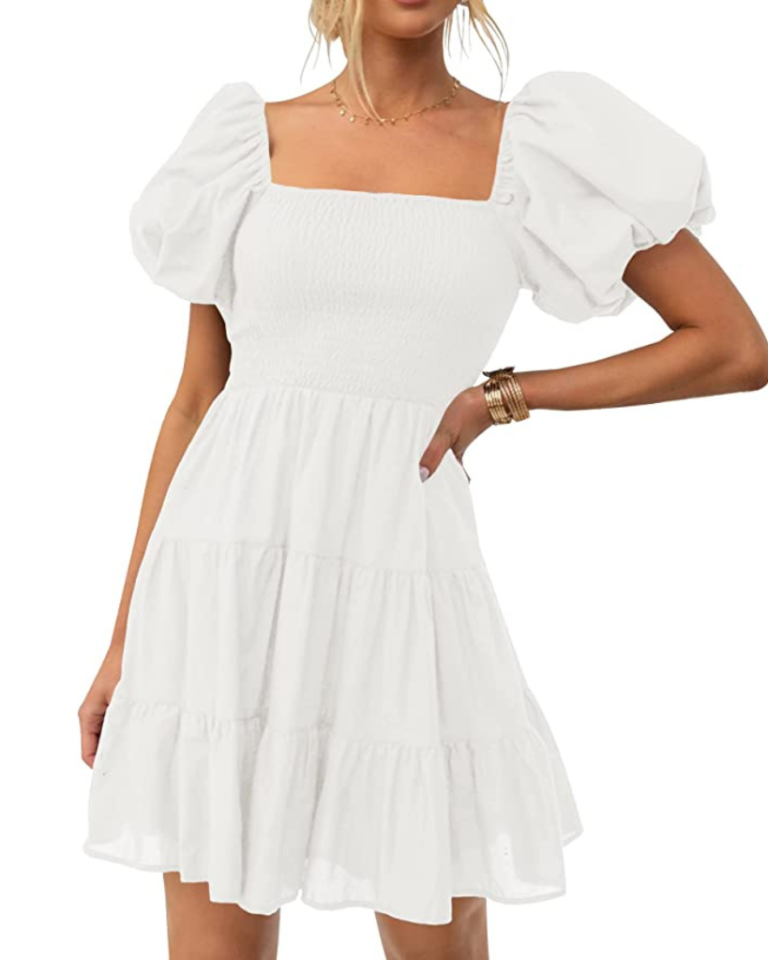 Amazon White Dresses for Spring and Summer- A Jetset Journal
