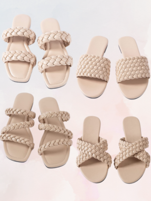 Cheap Beige Braided Sandals from Amazon - A Jetset Journal