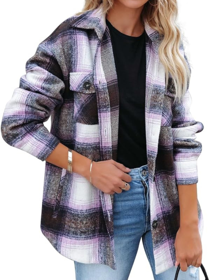 Add a Plaid Shacket Over Any Outfit - A Jetset Journal