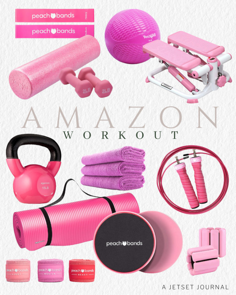 Pretty in Pink: Amazon at Home Workout - A Jetset Journal