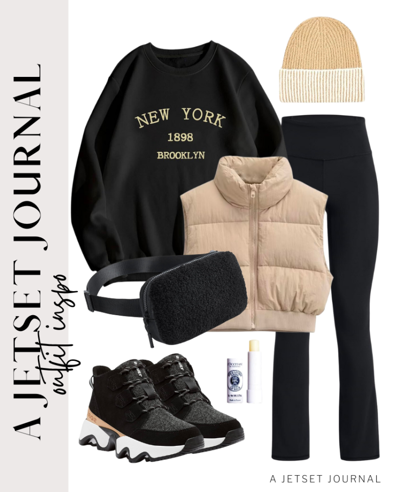 Add a Puffer Vest for Easy Winter Outfits - A Jetset Journal