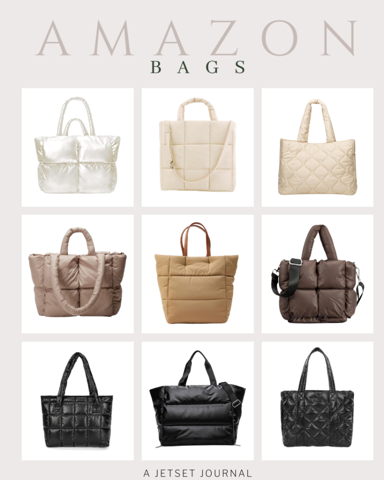 You Need One of These Puffer Tote Bags - A Jetset Journal