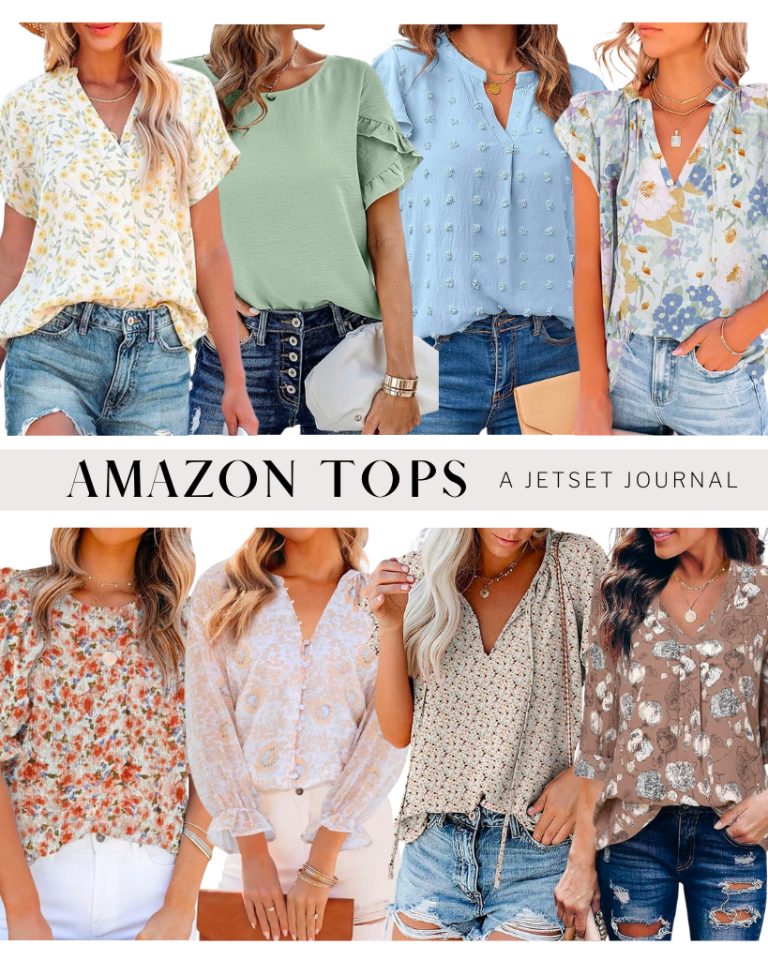 Fun New Amazon Tops to Add to Your Wardrobe-A Jetset Journal
