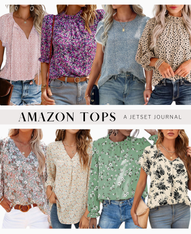 Amazon Blouses That Are Perfect for Spring -A Jetset Journal