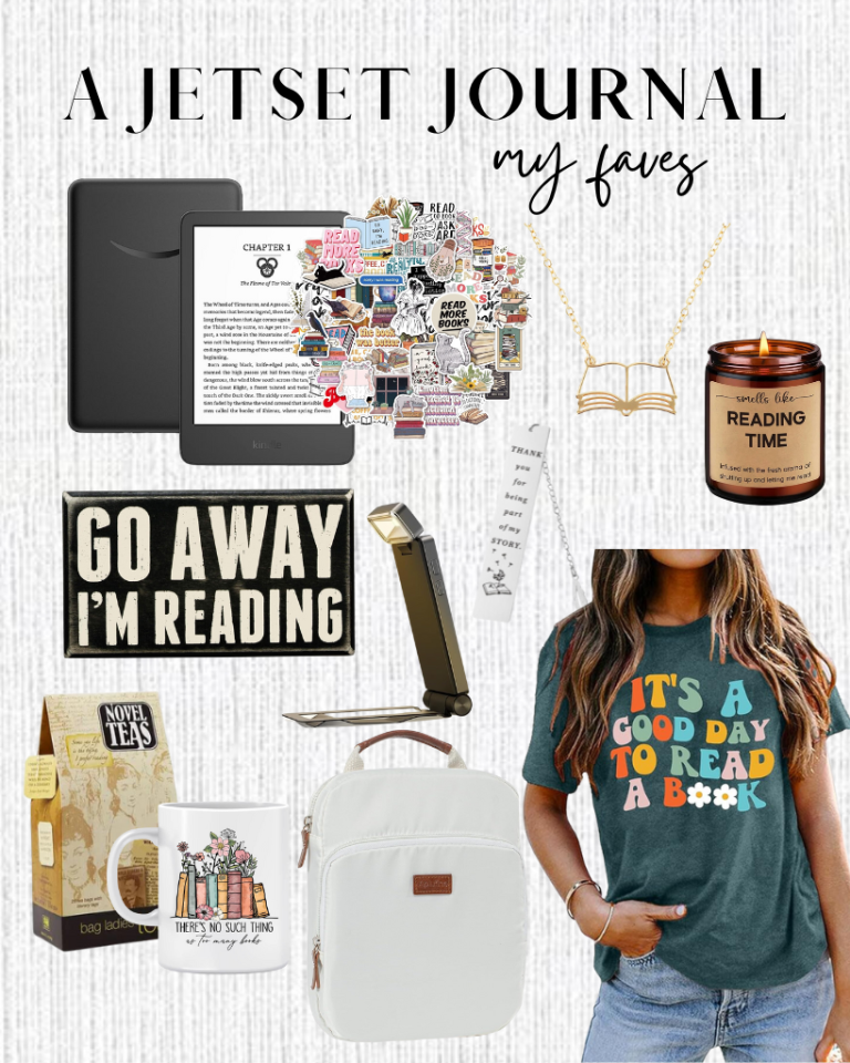 Perfect Gifts for the Bookworm - A Jetset Journal