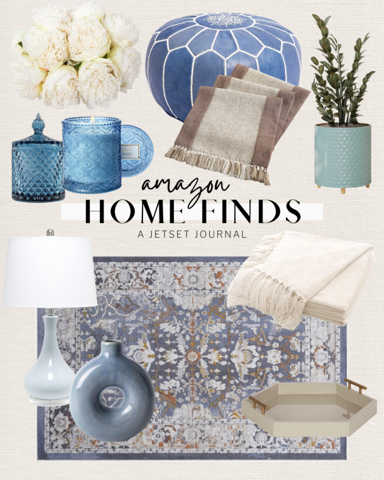 Upgrade Your Home Decor With Pops of Blue - A Jetset Journal