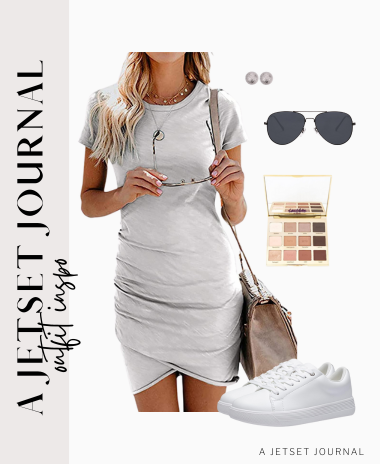 Style Summer Dresses and White Sneakers - A Jetset Journal