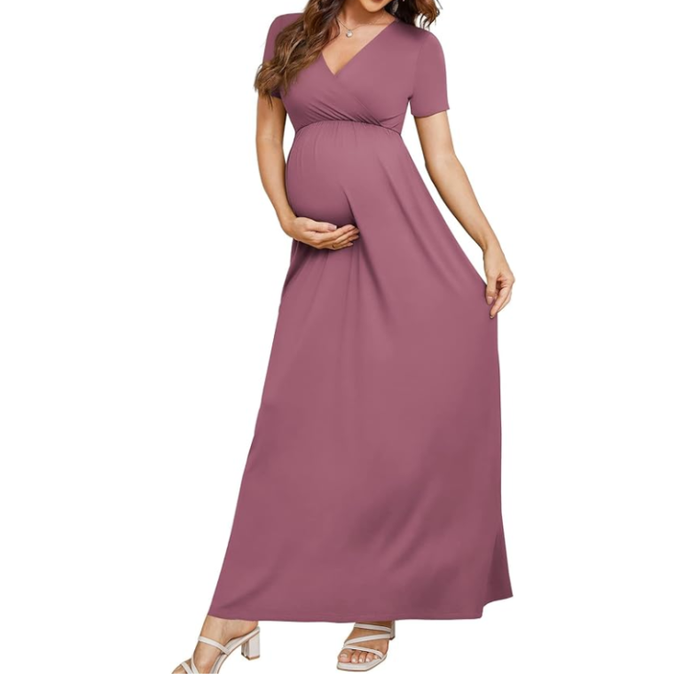 Amazon Has Great Long Maternity Dresses - A Jetset Journal