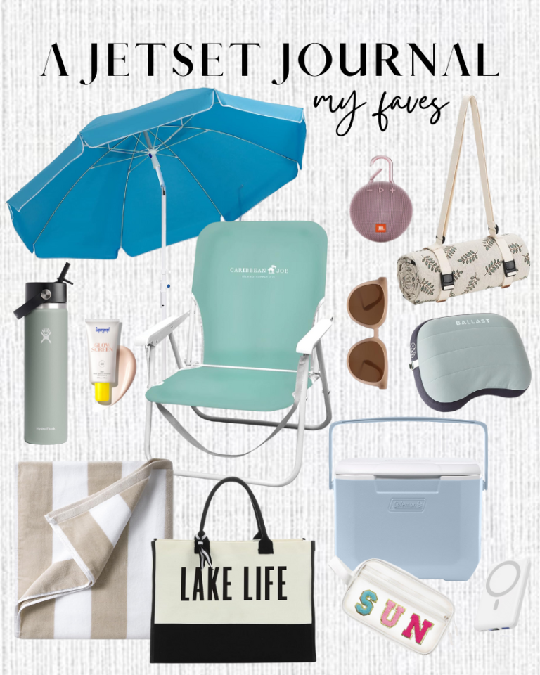 Lake Day Essentials You Need to Get - A Jetset Journal