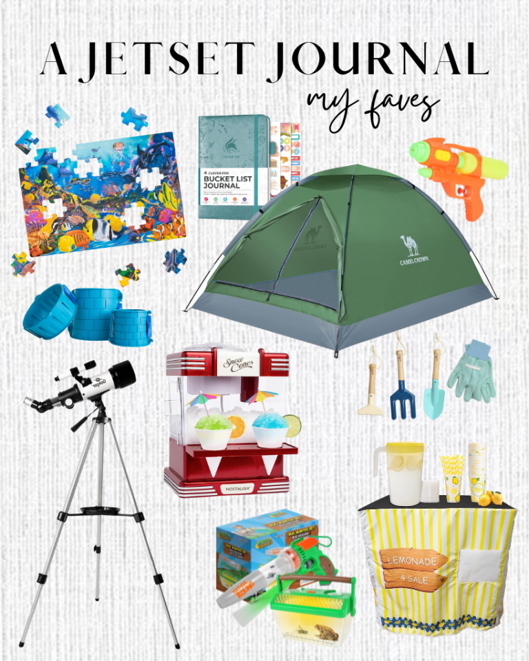 Family Summer Bucketlist Essentials to Buy Now on Amazon - A Jetset Journal