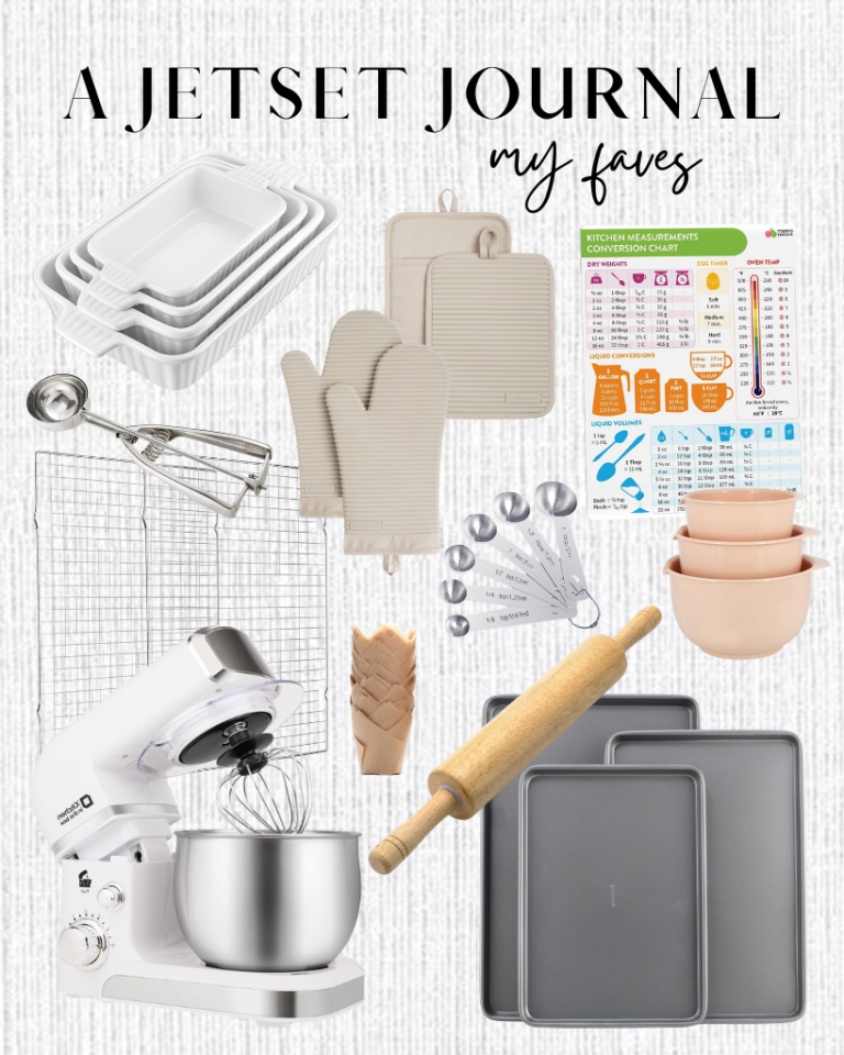 Essentials That Are Perfect for Baking - A Jetset Journal
