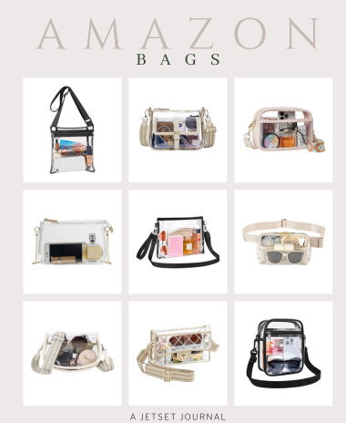 New Styles of Clear Bags for You - A Jetset Journal