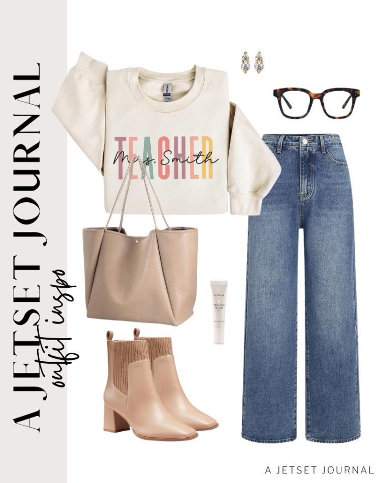 Casual Teacher Outfits for Back to School - A Jetset Journal