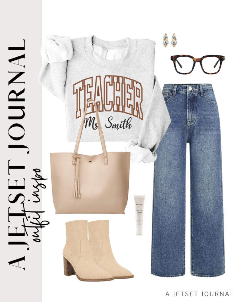 Casual Teacher Outfits for Back to School - A Jetset Journal
