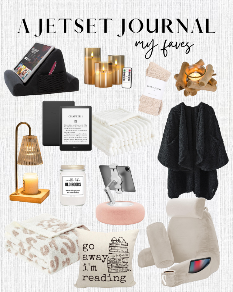 Everything You Need for a Cozy Reading Day-A Jetset Journal