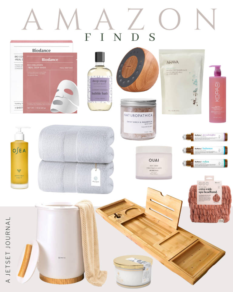 Everything for a Relaxing Bath at Home - A Jetset Journal