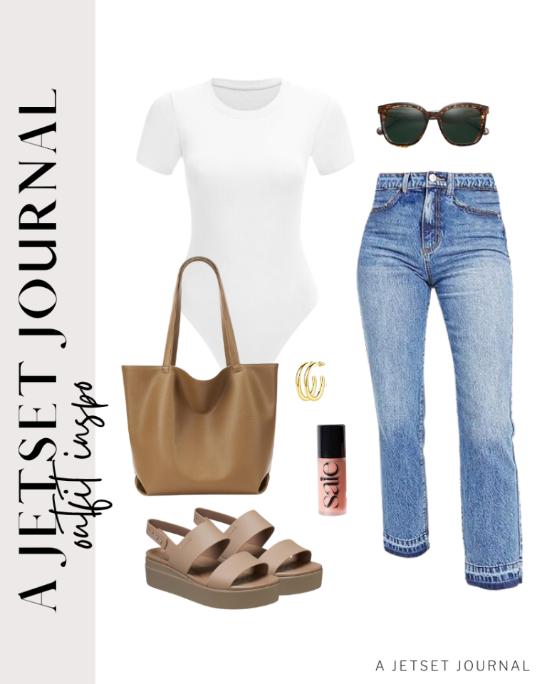 Bodysuits and Jeans With Accessories - A Jetset Journal