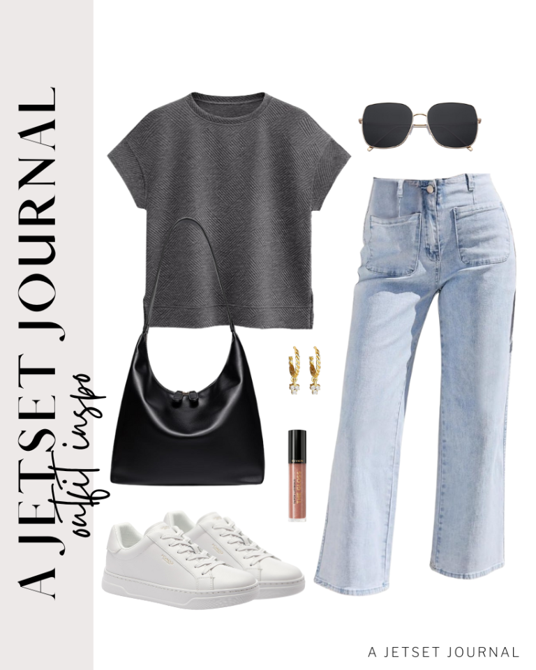 Style Cozy T-Shirts and Denim with Ease - A Jetset Journal
