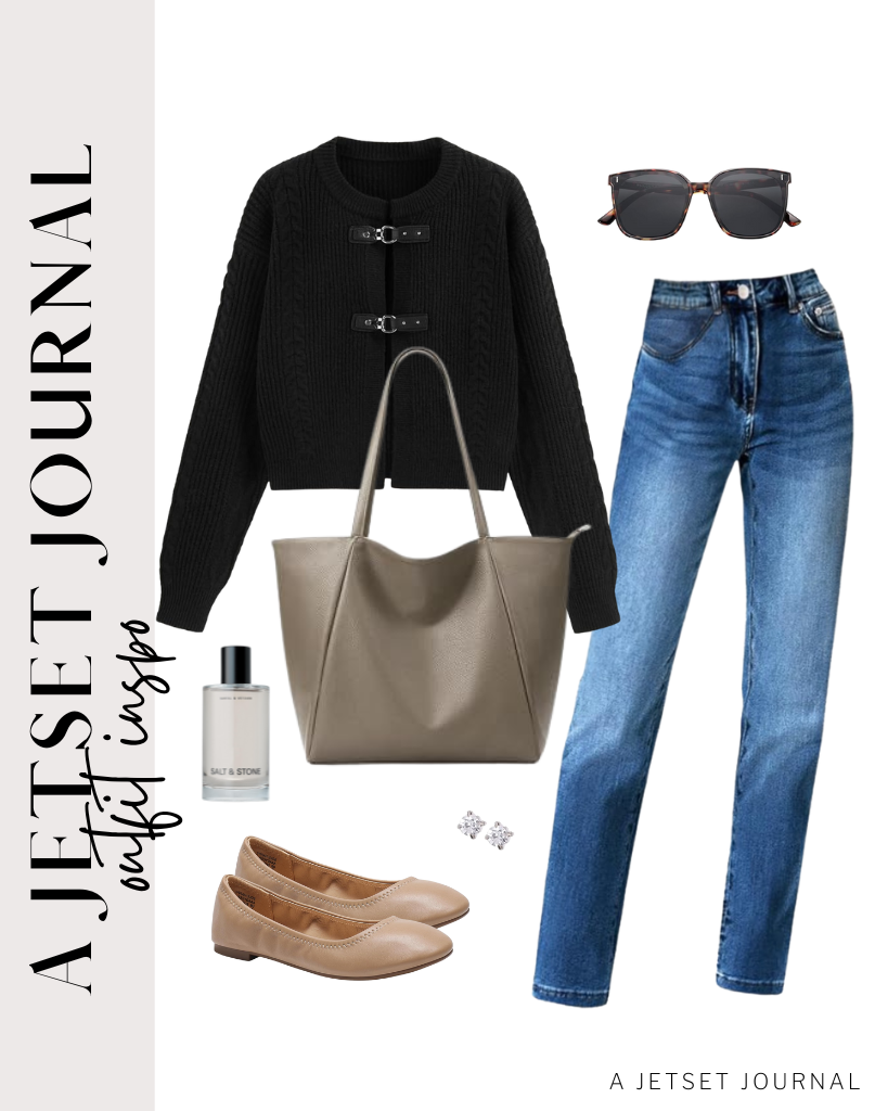 Outfits With This Trendy Buckle Cardigan - A Jetset Journal