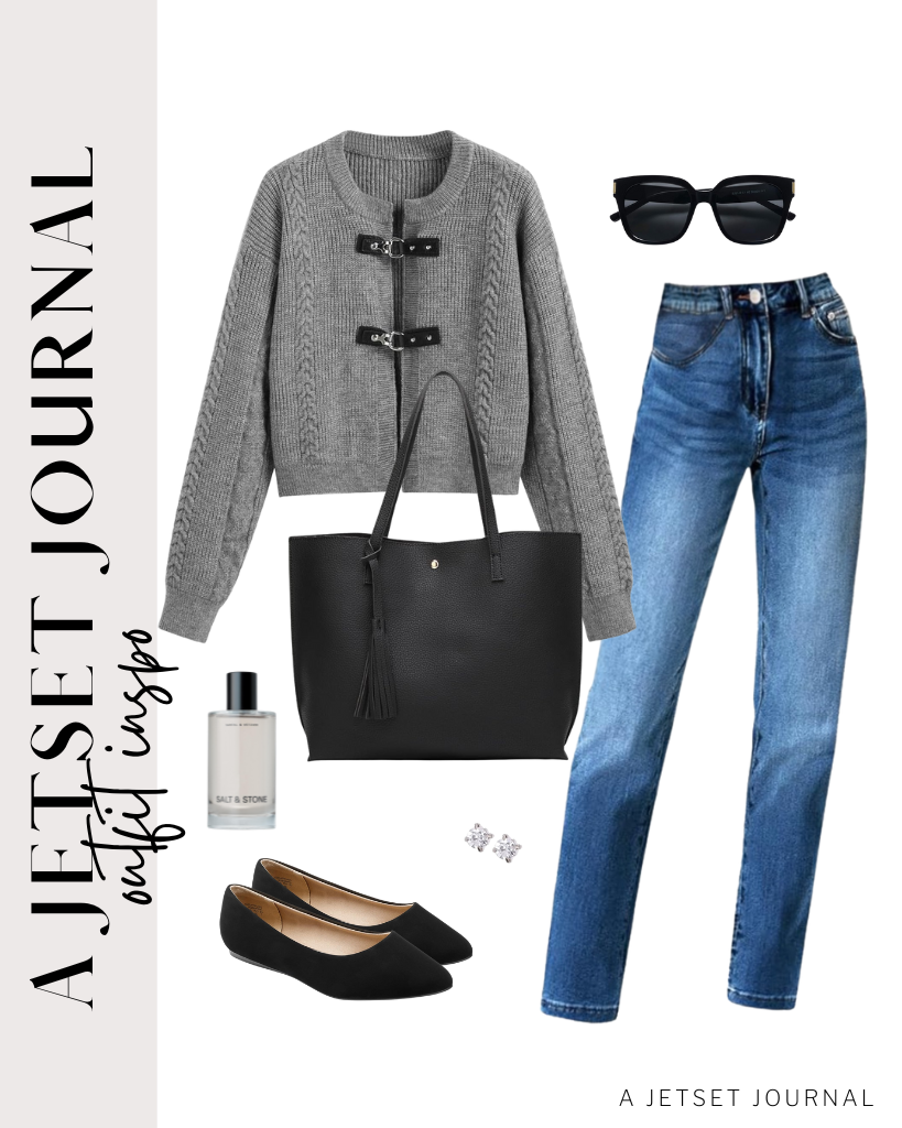 Outfits With This Trendy Buckle Cardigan - A Jetset Journal
